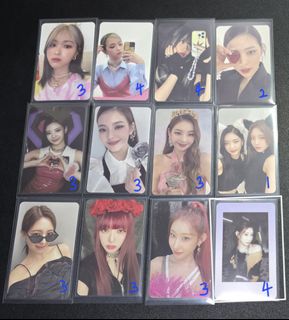wtt / wts itzy not shy & crazy in love photocards, Hobbies & Toys ...