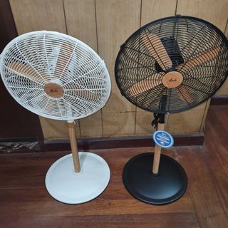 Asahi wooden design stand fan, Furniture & Home Living, Lighting & Fans ...