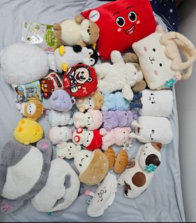 $15 TAKE ALL Funclaw Assorted Plush Toys - Duck, Bear, Dog, and More ...