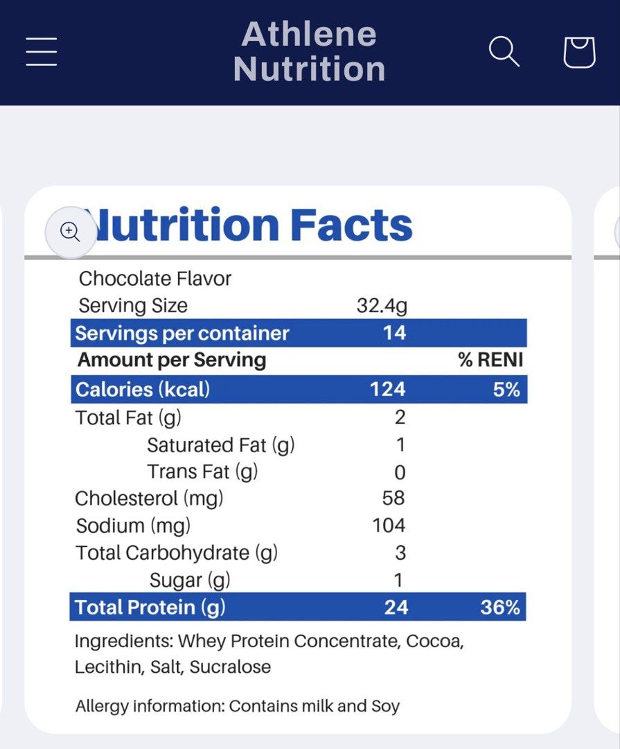 Whey Protein - Various Flavors, Health & Nutrition, Health Supplements ...
