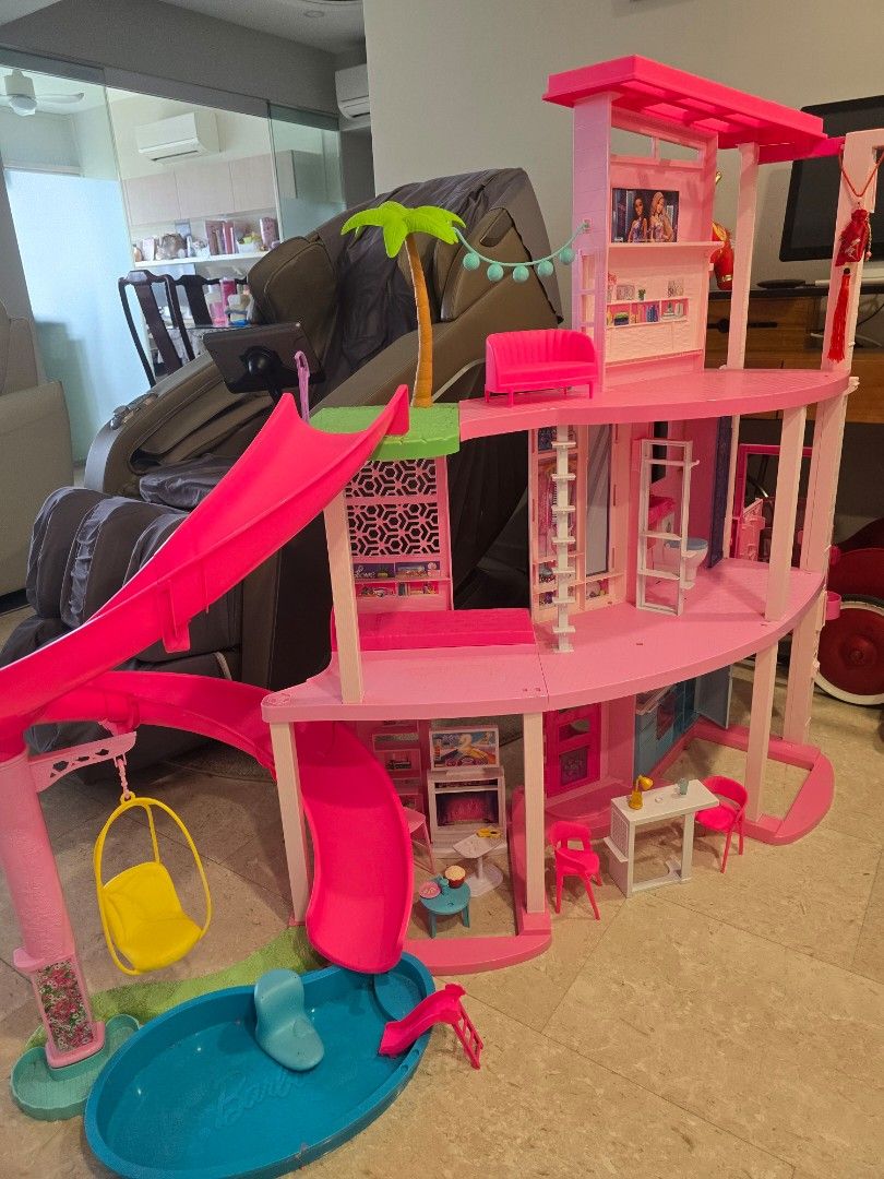 Barbie Dreamhouse with Pool and Slide, Hobbies & Toys, Toys & Games on ...