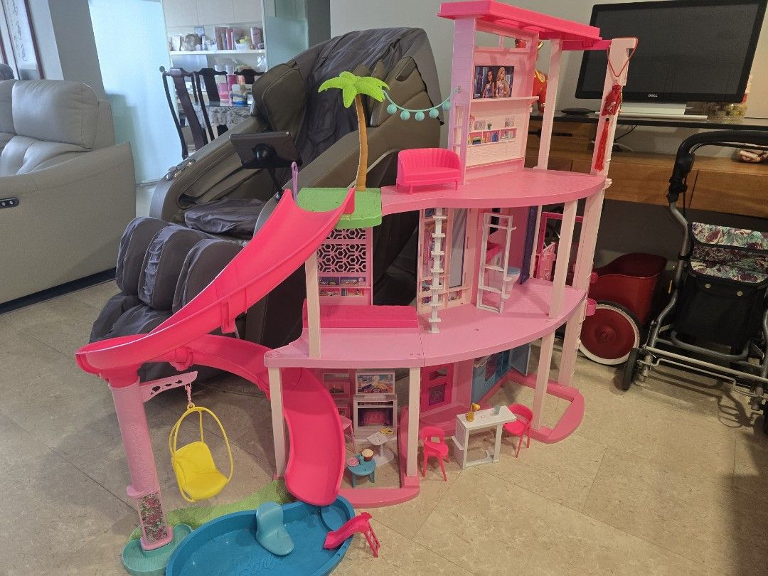 Barbie Dreamhouse with Pool and Slide, Hobbies & Toys, Toys & Games on ...