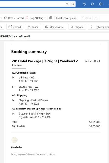 Coachella Weekend 2 VIP Hotel Package, Tickets & Vouchers, Event ...
