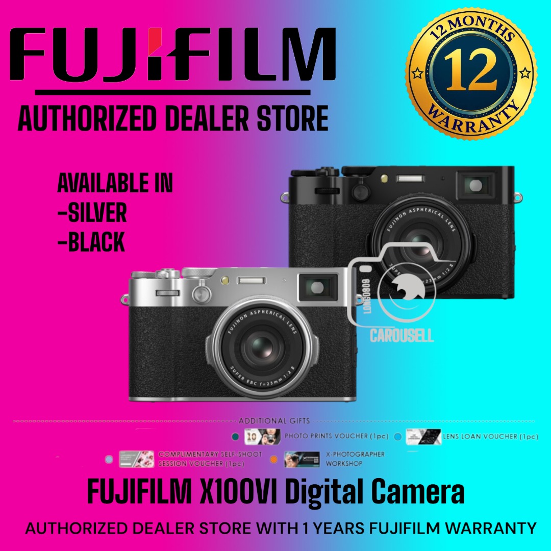 FUJIFILM X100VI | X 100VI/X100 VI| X100M6| FUJI X100VI| FUJI X100M6 ...