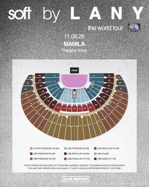 LANY Soft World Tour Manila Concert Ticket 2 LBA Reg, Tickets ...