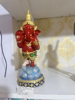 11.5 inches phra Pikanet Ganesha 象神 bucha status vintage religious ...