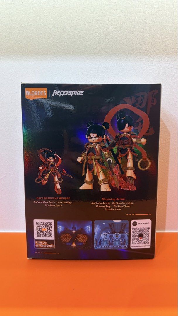 Blokees HeroSpire NeZha Armor Version Action Figure, Hobbies & Toys ...