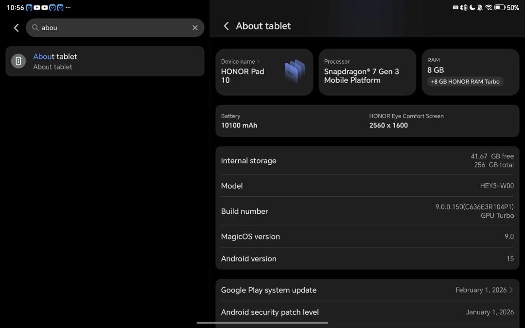 HONOR Pad 10 Tablet with Keyboard, Mobile Phones & Gadgets, Tablets ...