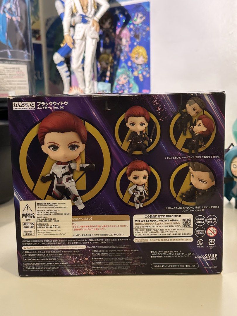 (MISB) black widow avengers endgame nendoroid dx, Hobbies & Toys, Toys ...