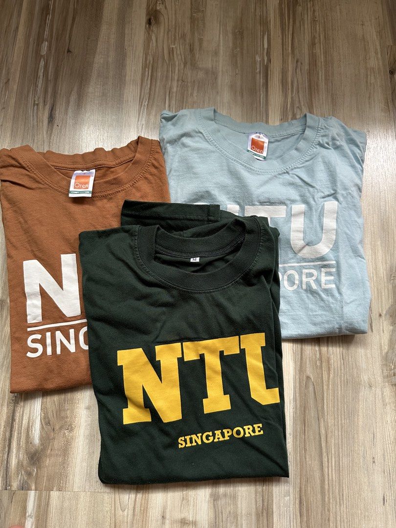 NTU Singapore T-shirts - Various Colors & Sizes, Women's Fashion, Tops ...