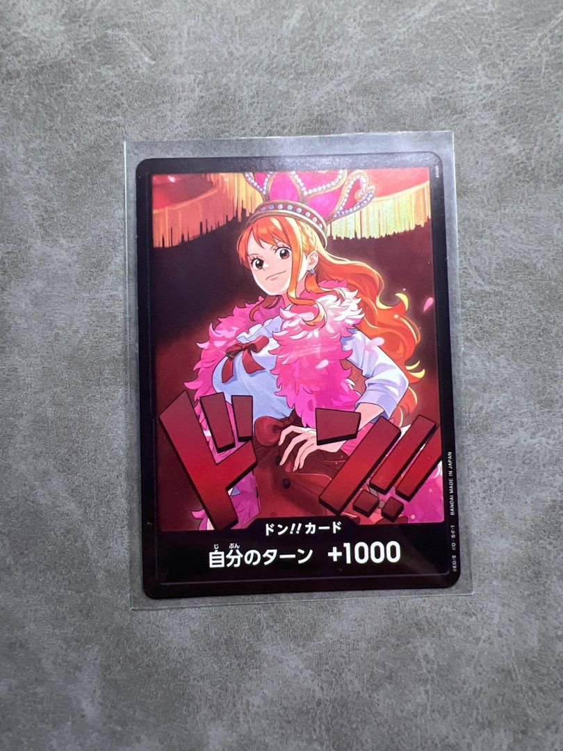 One Piece Card Game Nami Don, Hobbies & Toys, Toys & Games on Carousell