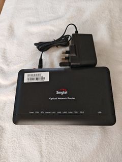 Singtel Optical Network Router, Computers & Tech, Parts & Accessories ...