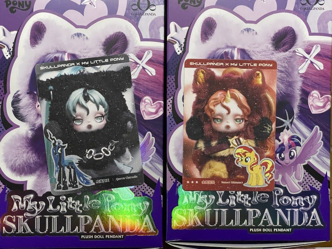 Skullpanda x My Little Pony secret & super secret, Hobbies & Toys, Toys ...