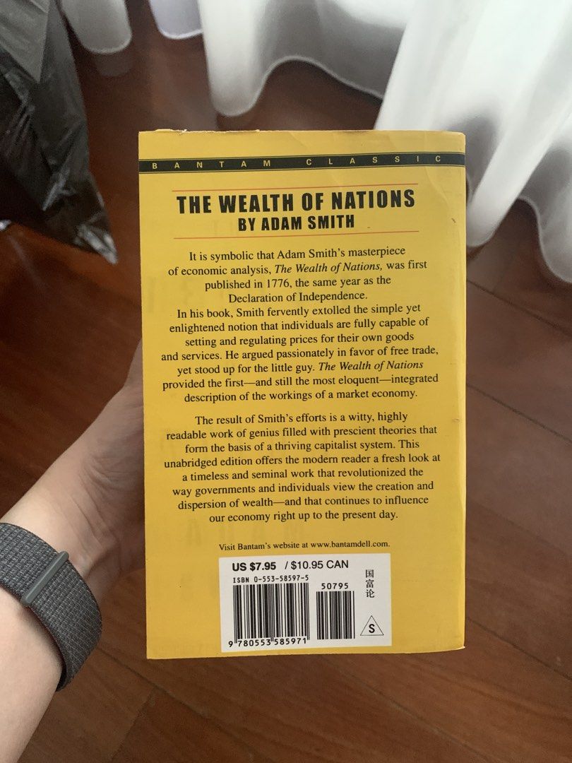 The Wealth of Nations by Adam Smith, Hobbies & Toys, Books & Magazines ...