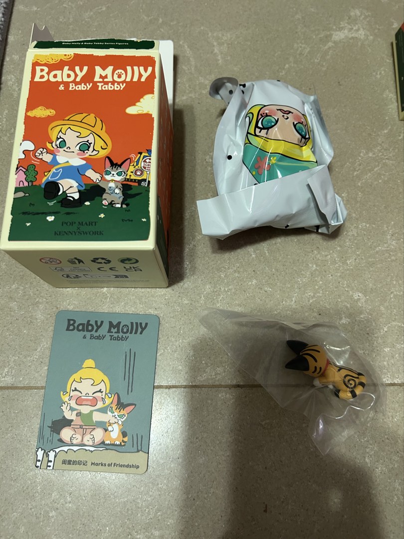Baby Molly&Baby Tabby Series Marks Of Friendship, Hobbies & Toys, Toys ...