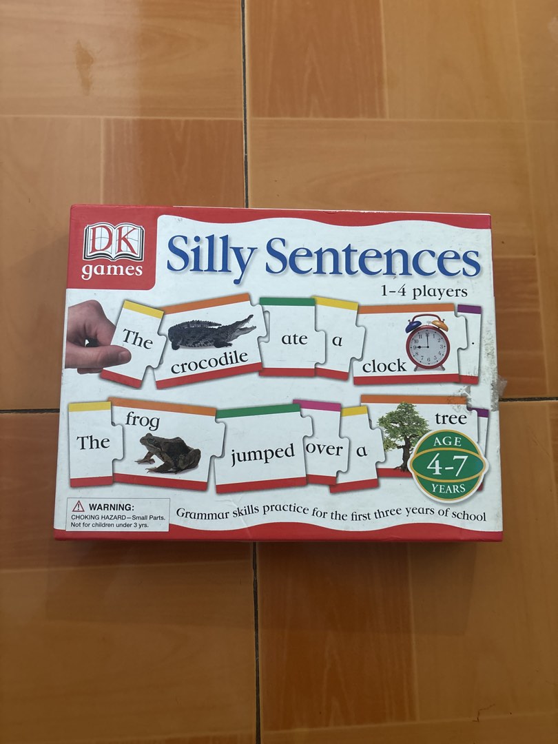 DK Games Silly Sentences, Hobbies & Toys, Toys & Games on Carousell
