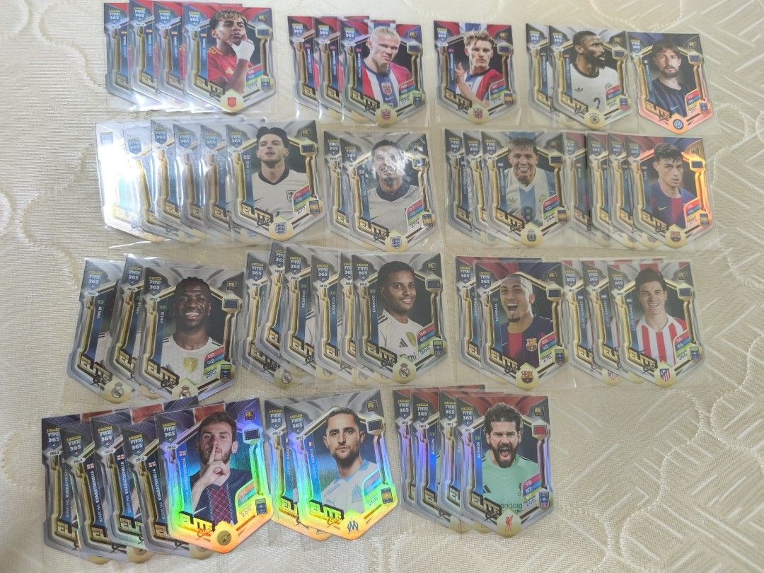 FIFA 365 2026 Elite Trading Cards - Various Players, Hobbies & Toys ...