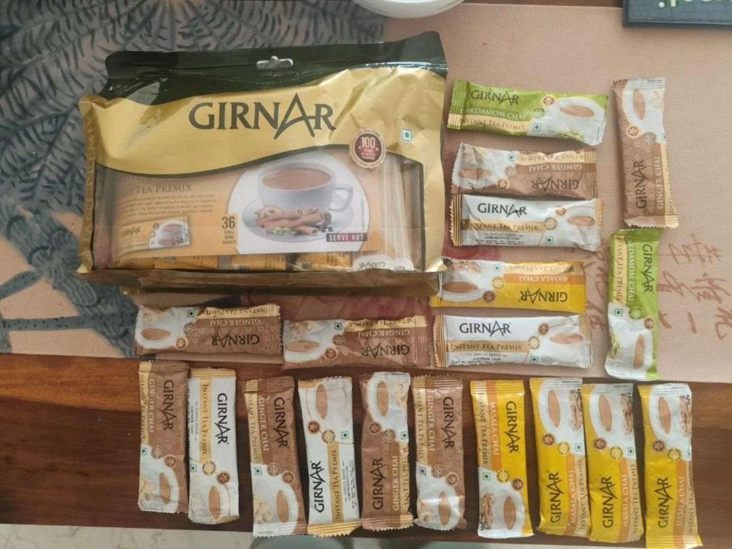 Girnar Instant Tea Premix - Assorted Flavors, Food & Drinks, Beverages ...