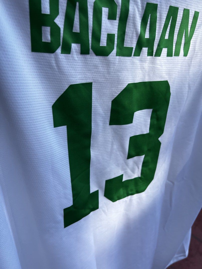 Nike La Salle Green Archers Kean Baclaan Championship Jersey, Men's ...
