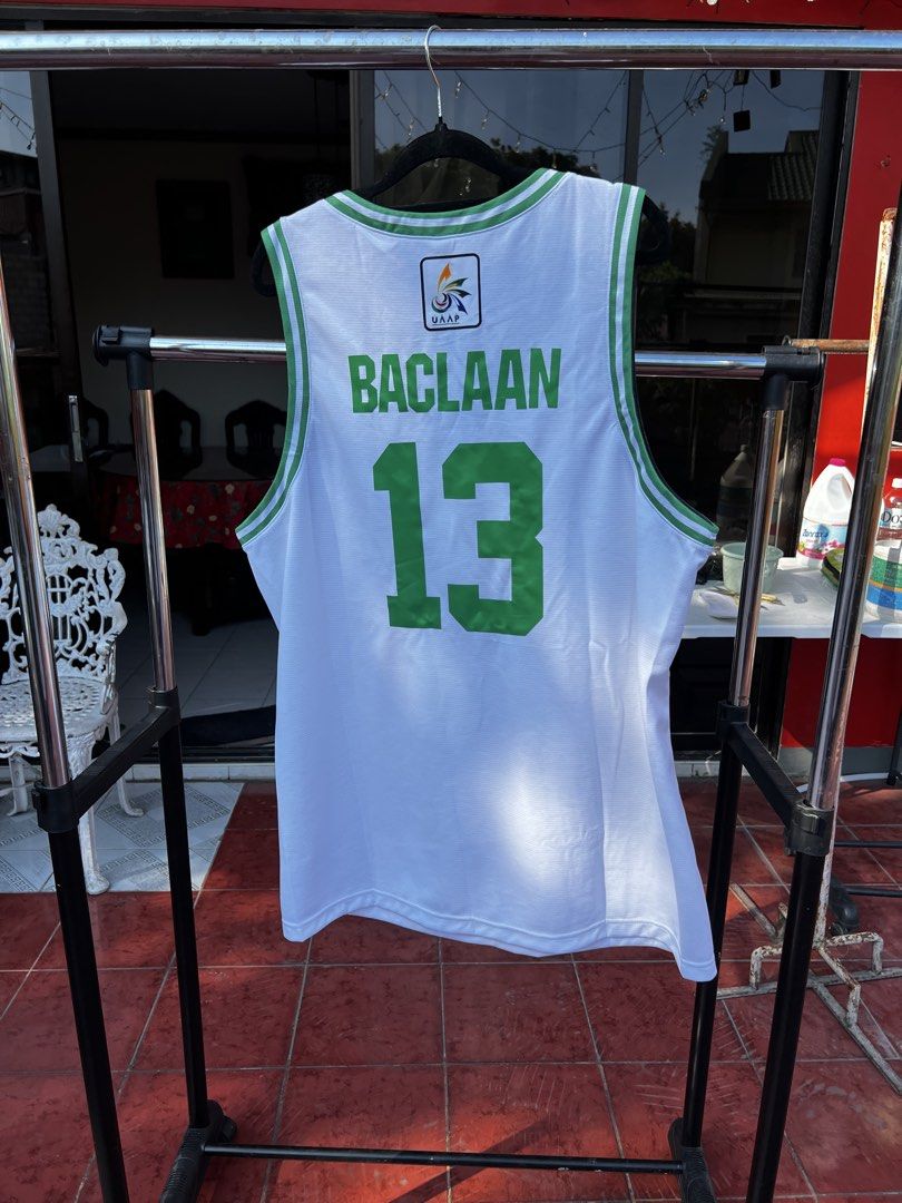 Nike La Salle Green Archers Kean Baclaan Championship Jersey, Men's ...
