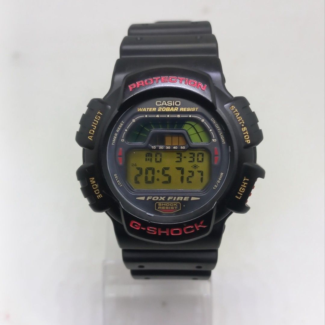 Casio G-Shock Fox Fire DW-8700 Watch Vintage, Men's Fashion, Watches ...