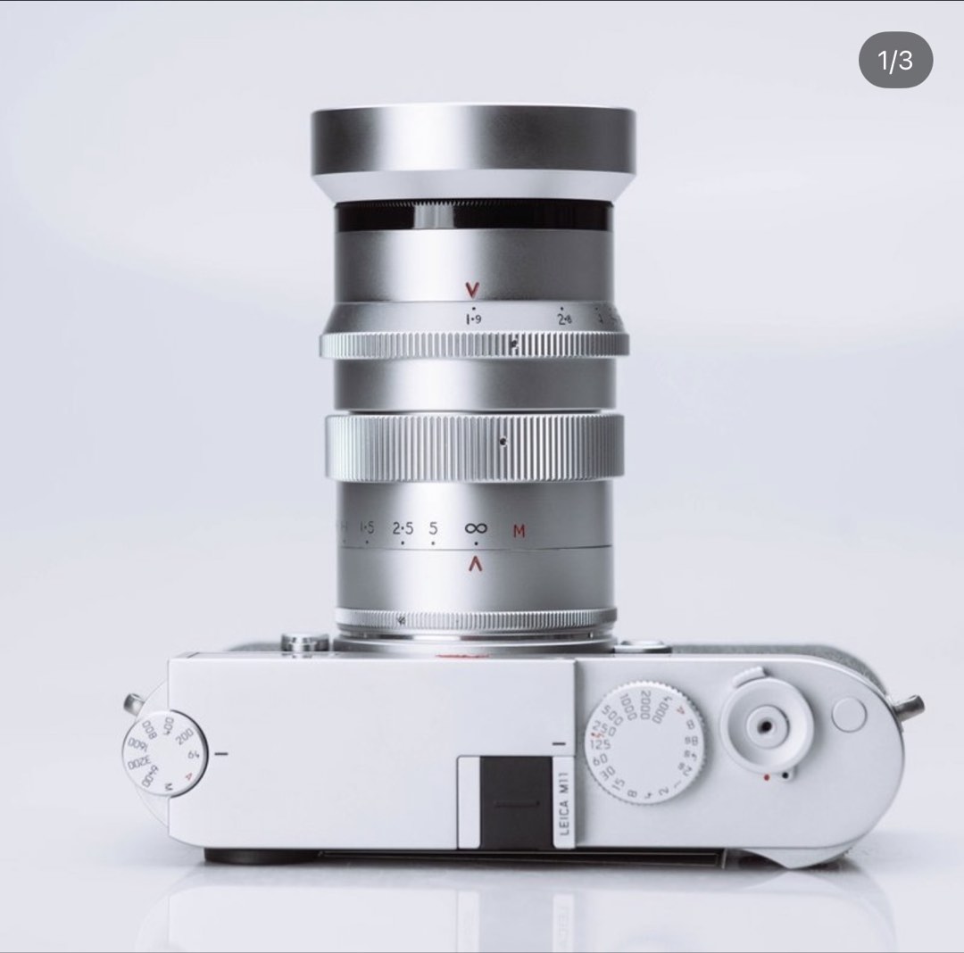 Dk Optic M Mount 75mm f1.9 Dallmeyer Chiaro with coating, Photography ...