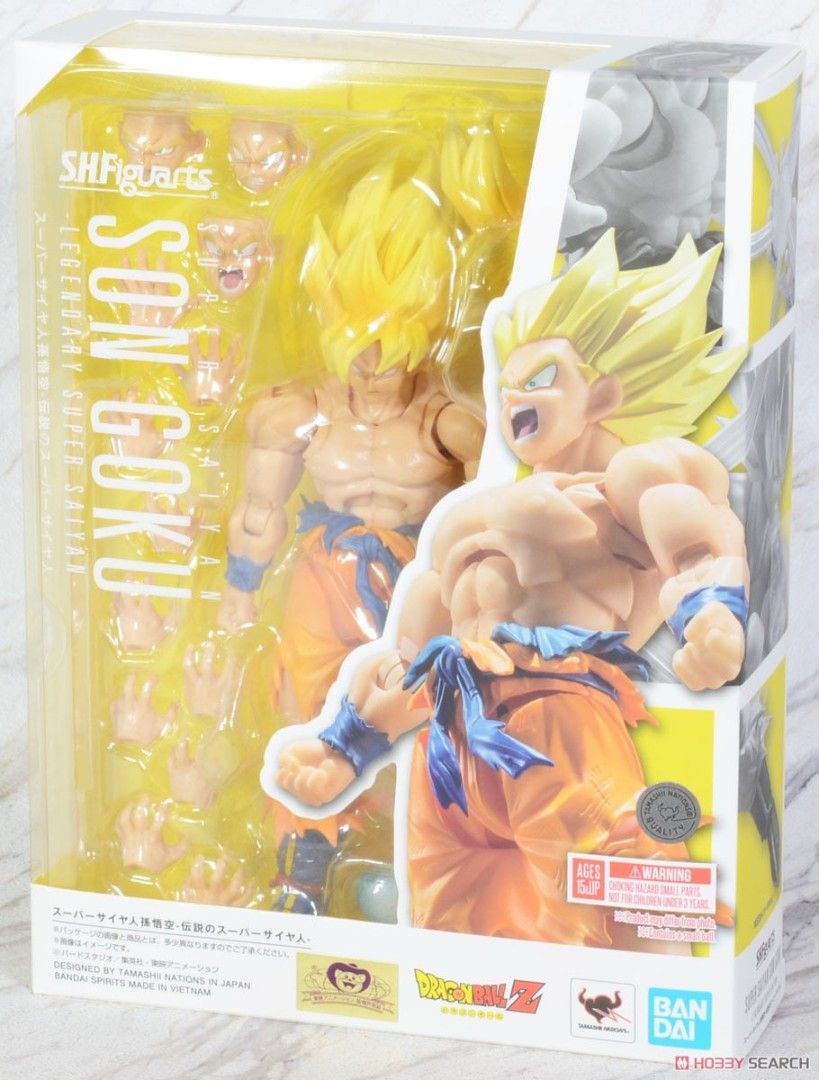(FOC display stand) SHF s.h.figuarts Super Saiyan Son Goku Legendary ...