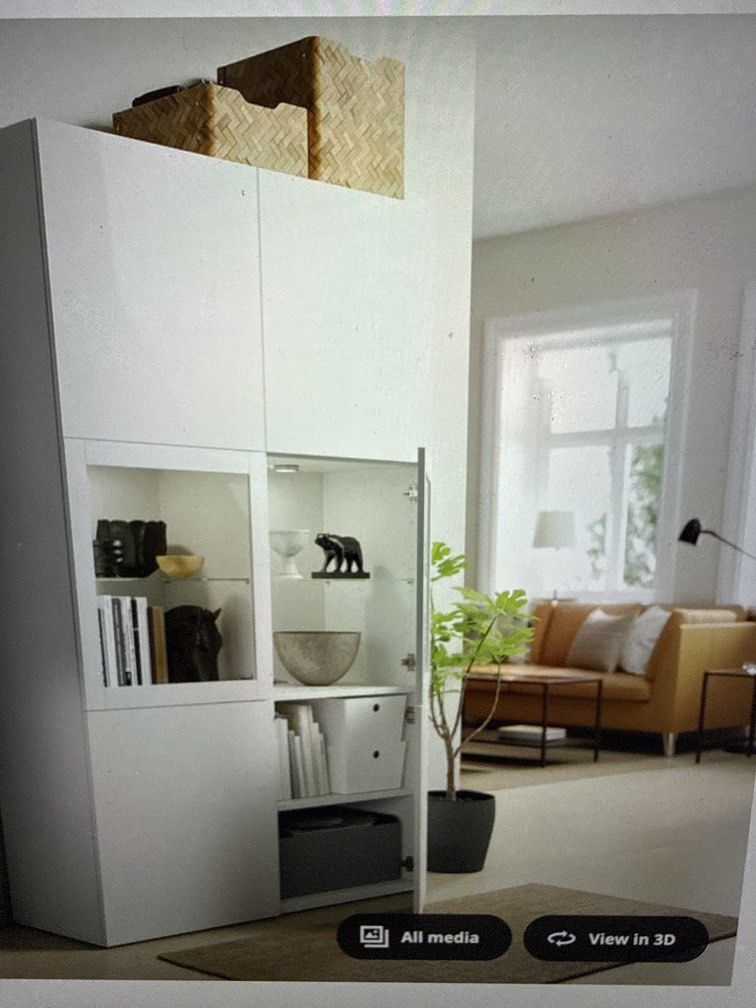 IKEA BESTA Cabinet, Furniture & Home Living, Furniture, Shelves ...