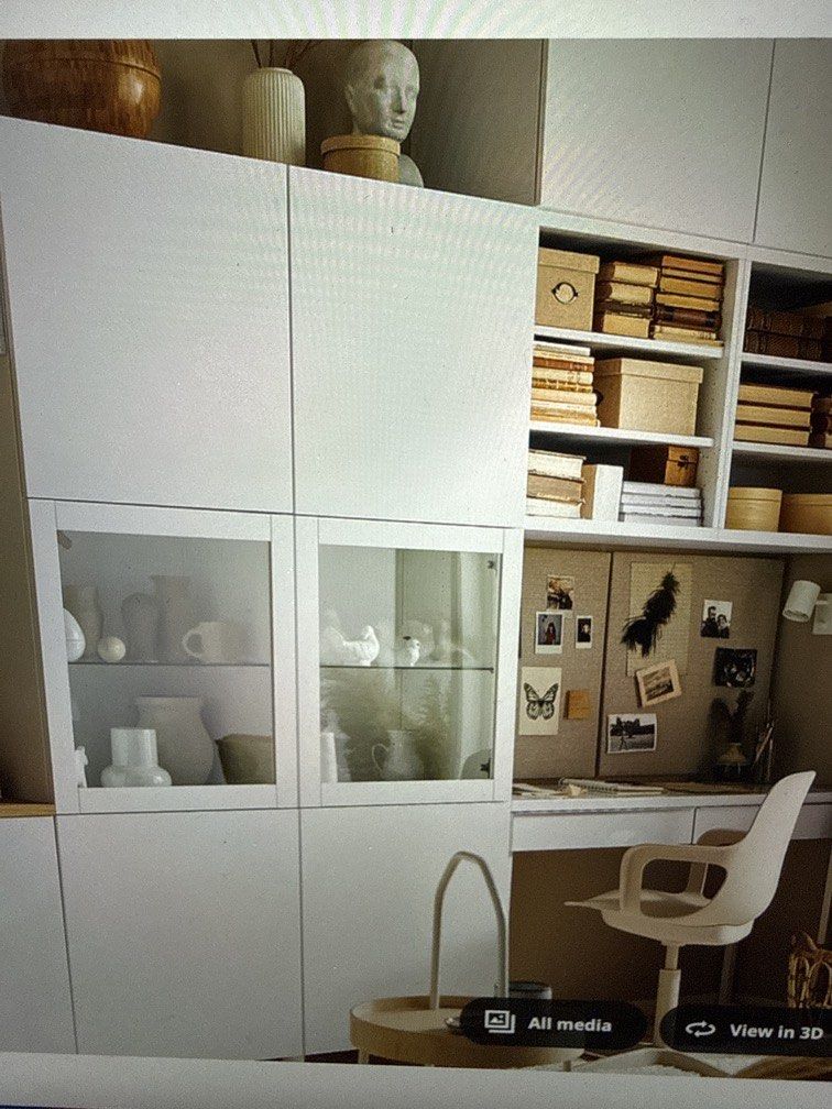 IKEA BESTA Cabinet, Furniture & Home Living, Furniture, Shelves ...