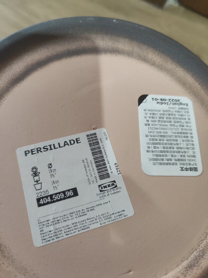 IKEA Persillade flower / Plant Pot, Furniture & Home Living, Gardening ...