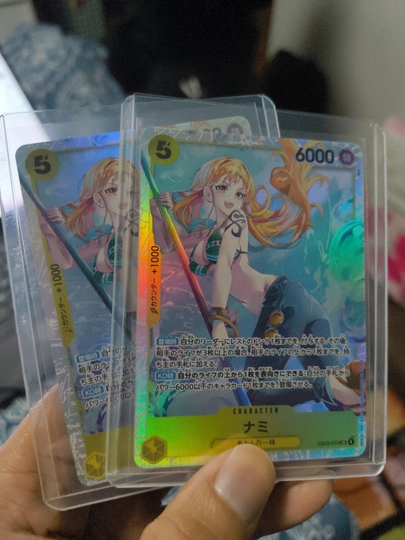 One Piece Card Game - Nami SR EB03-053, Hobbies & Toys, Toys & Games on ...