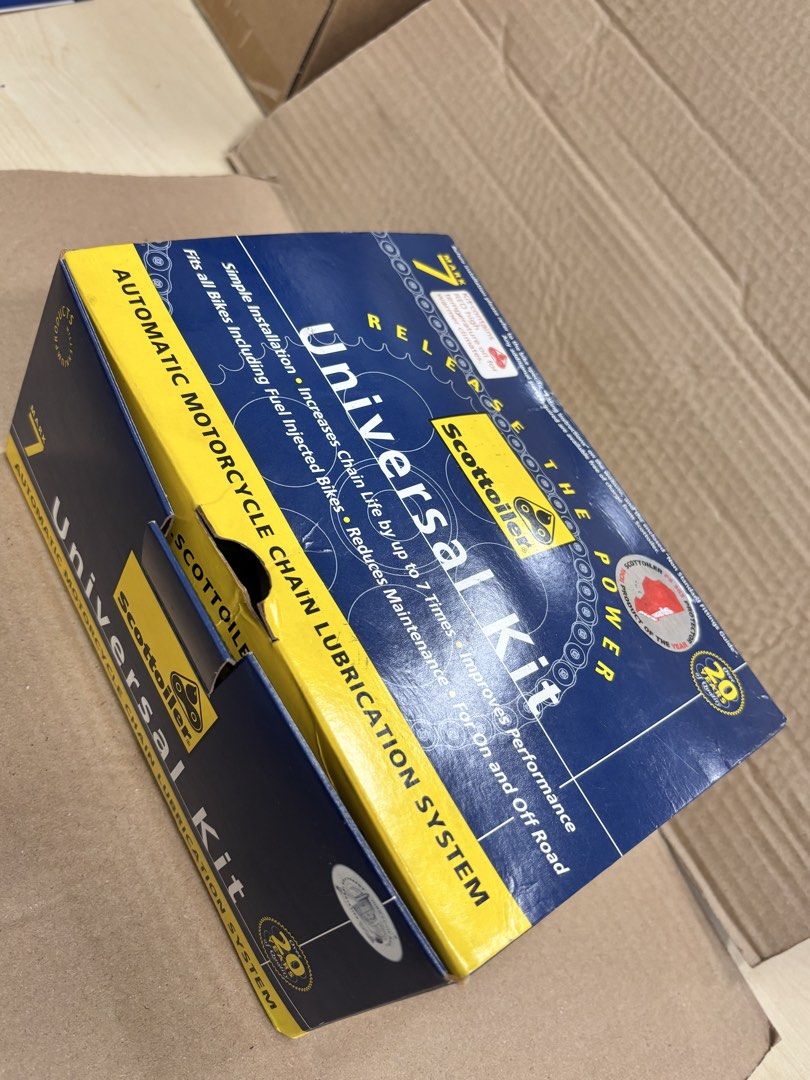 Scottoiler Universal Motorcycle Chain Lubrication Kit Scott oiler ...