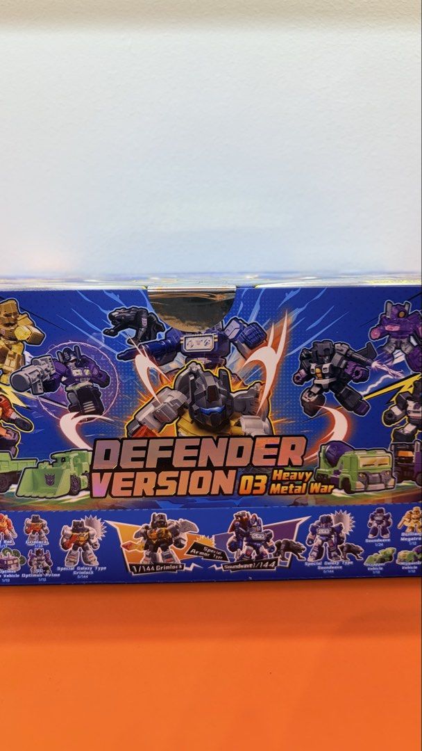 Blokees Transformers Defender Version 03 Heavy Metal War Full Case ...