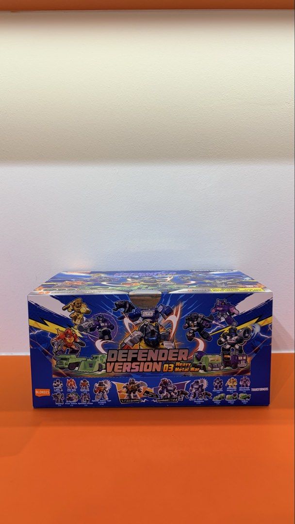 Blokees Transformers Defender Version 03 Heavy Metal War Full Case ...