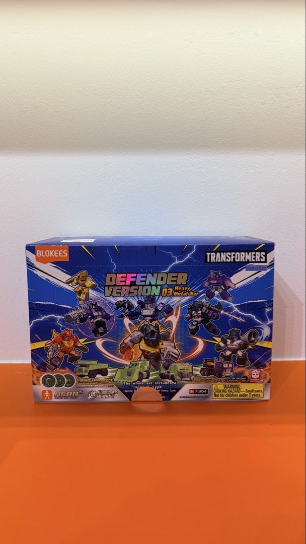 Blokees Transformers Defender Version 03 Heavy Metal War Full Case ...