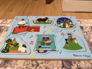 Melissa & Doug See & Hear Sound Alphabet Puzzle, Hobbies & Toys, Toys ...