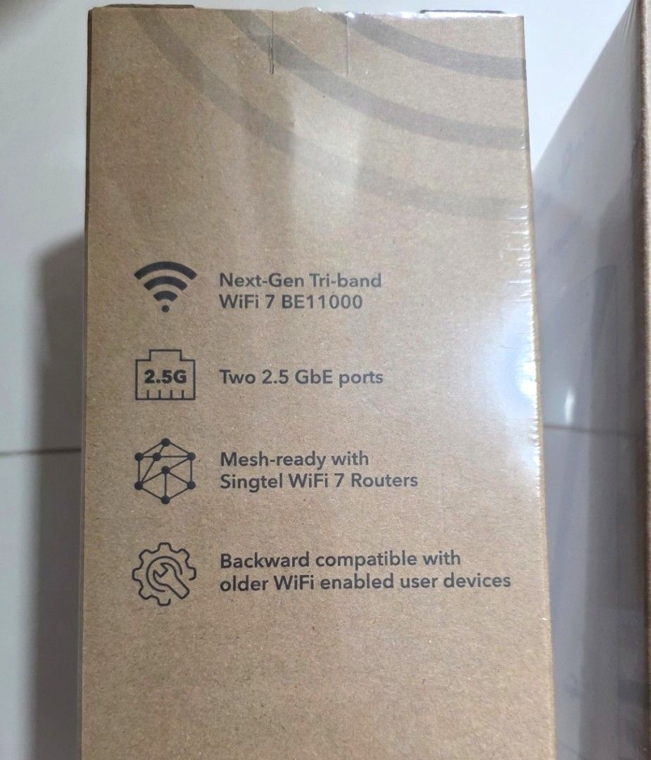 TP-Link Singtel WiFi 7 Router HB611-SGST, Computers & Tech, Parts ...