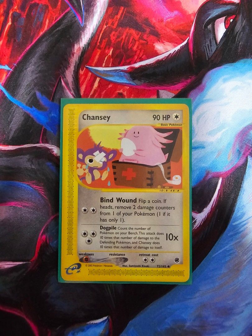 Chansey Expedition - vintage pokemon card, Hobbies & Toys, Toys & Games ...
