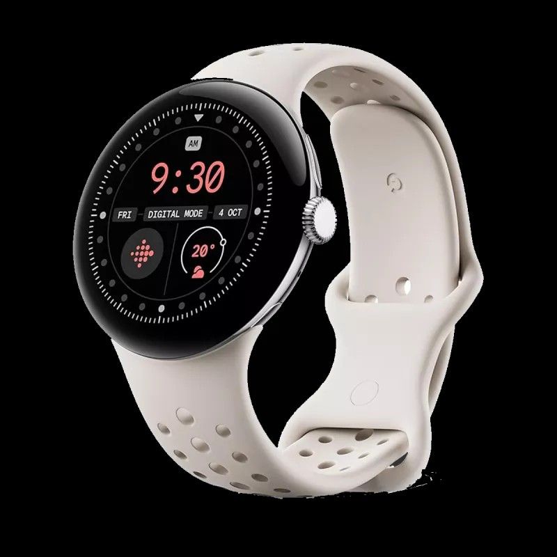 Google Pixel Watch - Silver 45mm, Mobile Phones & Gadgets, Wearables ...