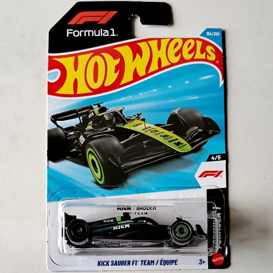 (Minor J-Hook) HOT WHEELS CASE H 2026 Kick Sauber F1 Team, Hobbies ...