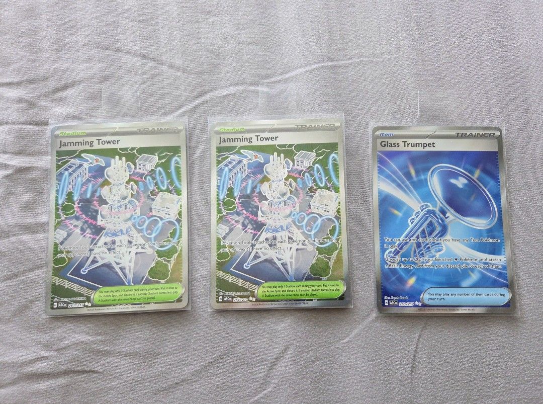 2026 Pokemon Ascended Heroes Glass Trumpet Full Art Ultra Rare #260/217 ...