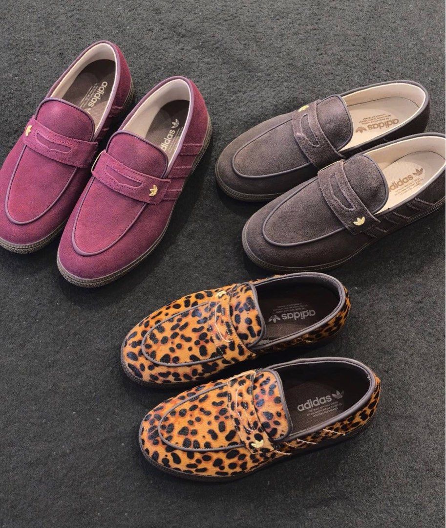 Adidas Handball Spezial Loafer Aurora Cocoa/ Maroon/ Leopard Pri t Dark ...