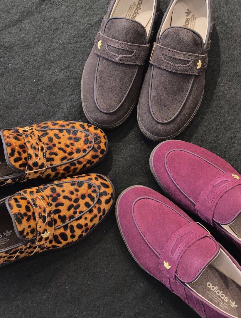 Adidas Handball Spezial Loafer Aurora Cocoa/ Maroon/ Leopard Pri t Dark ...