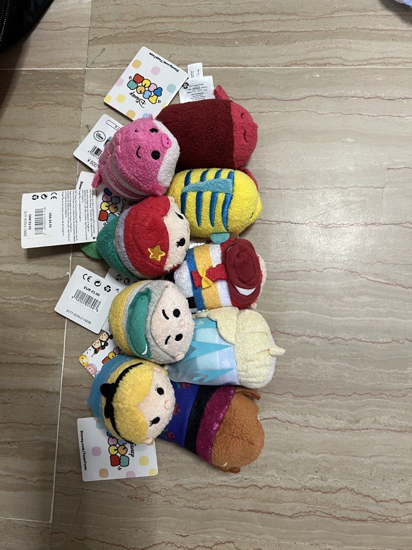 Disney Tsum Tsum Plushies - Assorted Characters, Hobbies & Toys, Toys ...