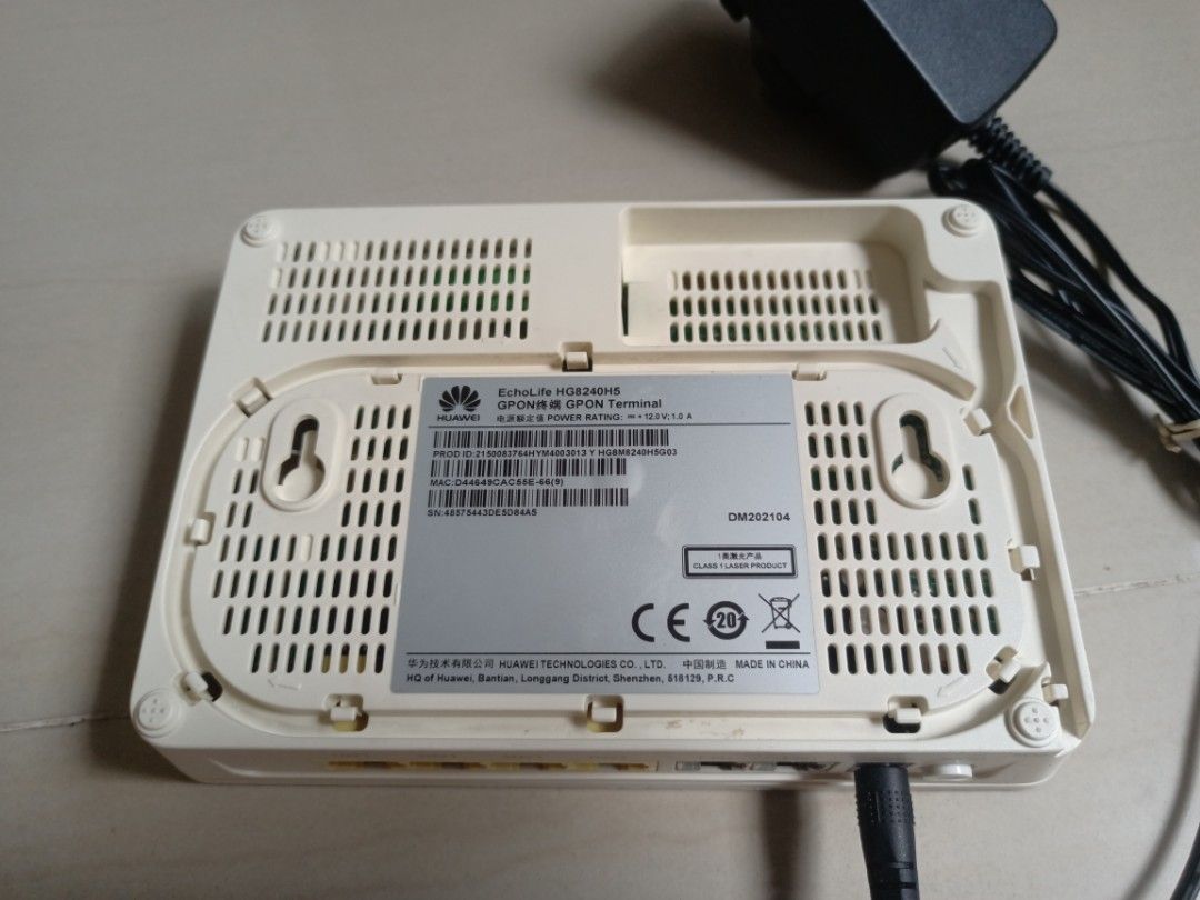 Modem Huawei HG8240H5 GPON Terminal, Computers & Tech, Parts ...