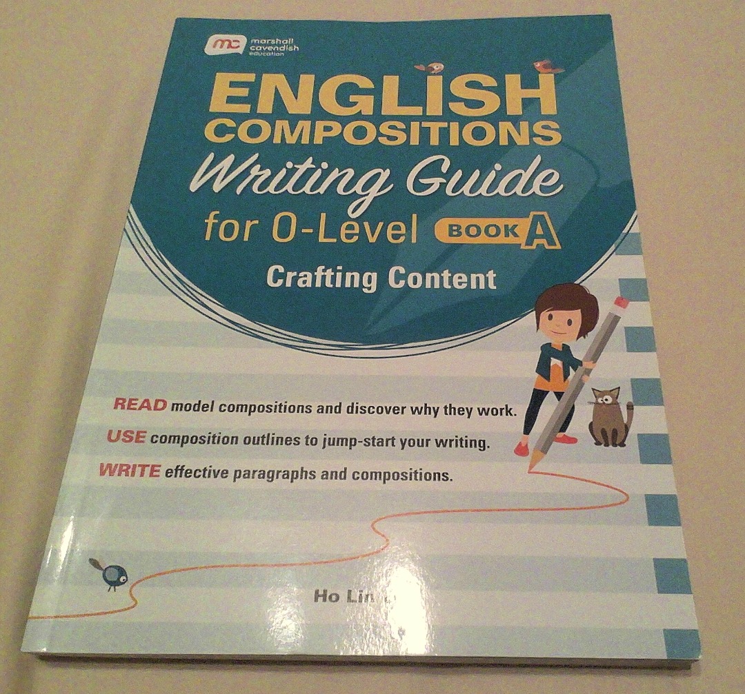 English Compositions Writing Guide Books A & B for O-Levels, Hobbies ...