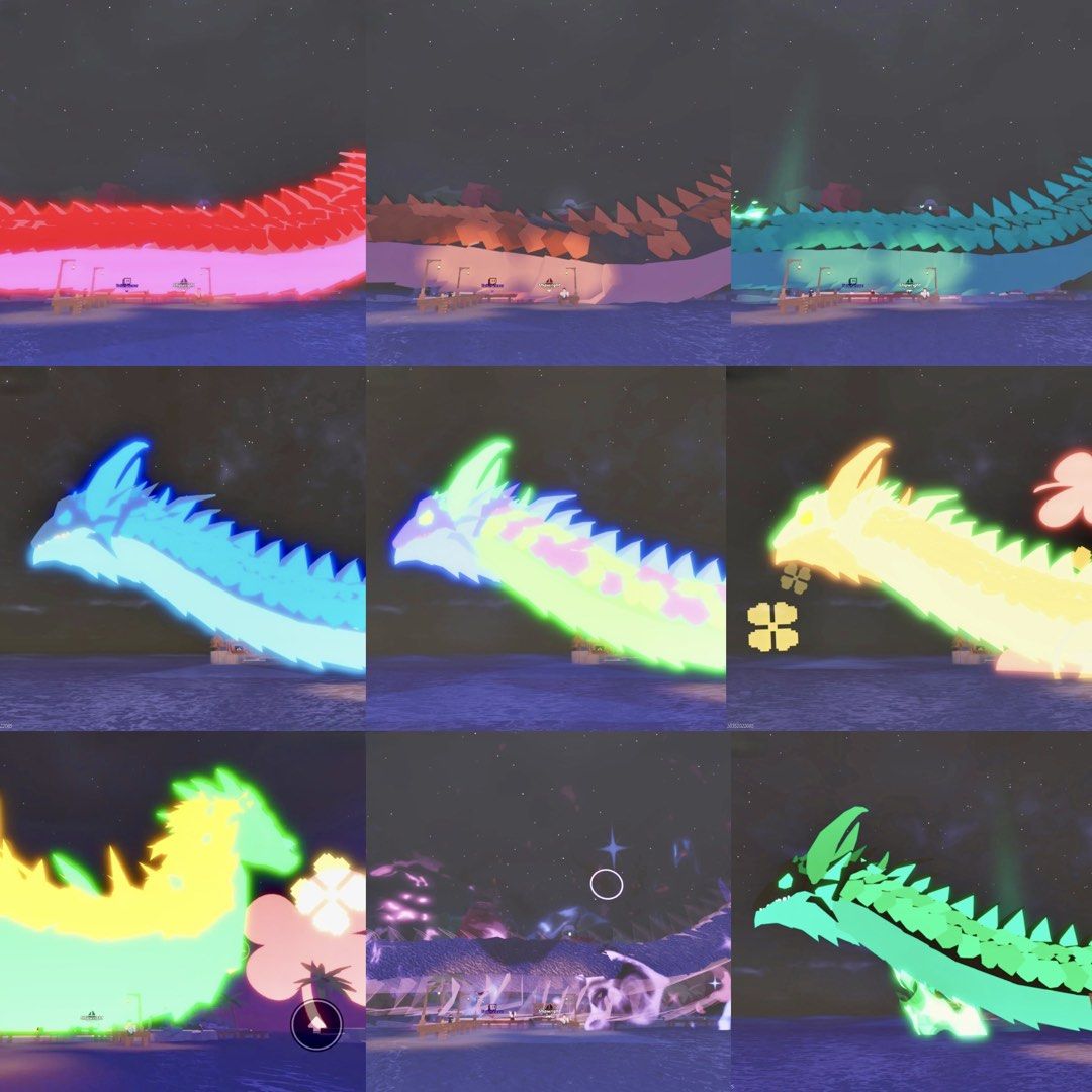 (UPDATED 17 APRIL) FISCH RAINBOW | SHAMROCK | WYVERN | SKELETAL ...