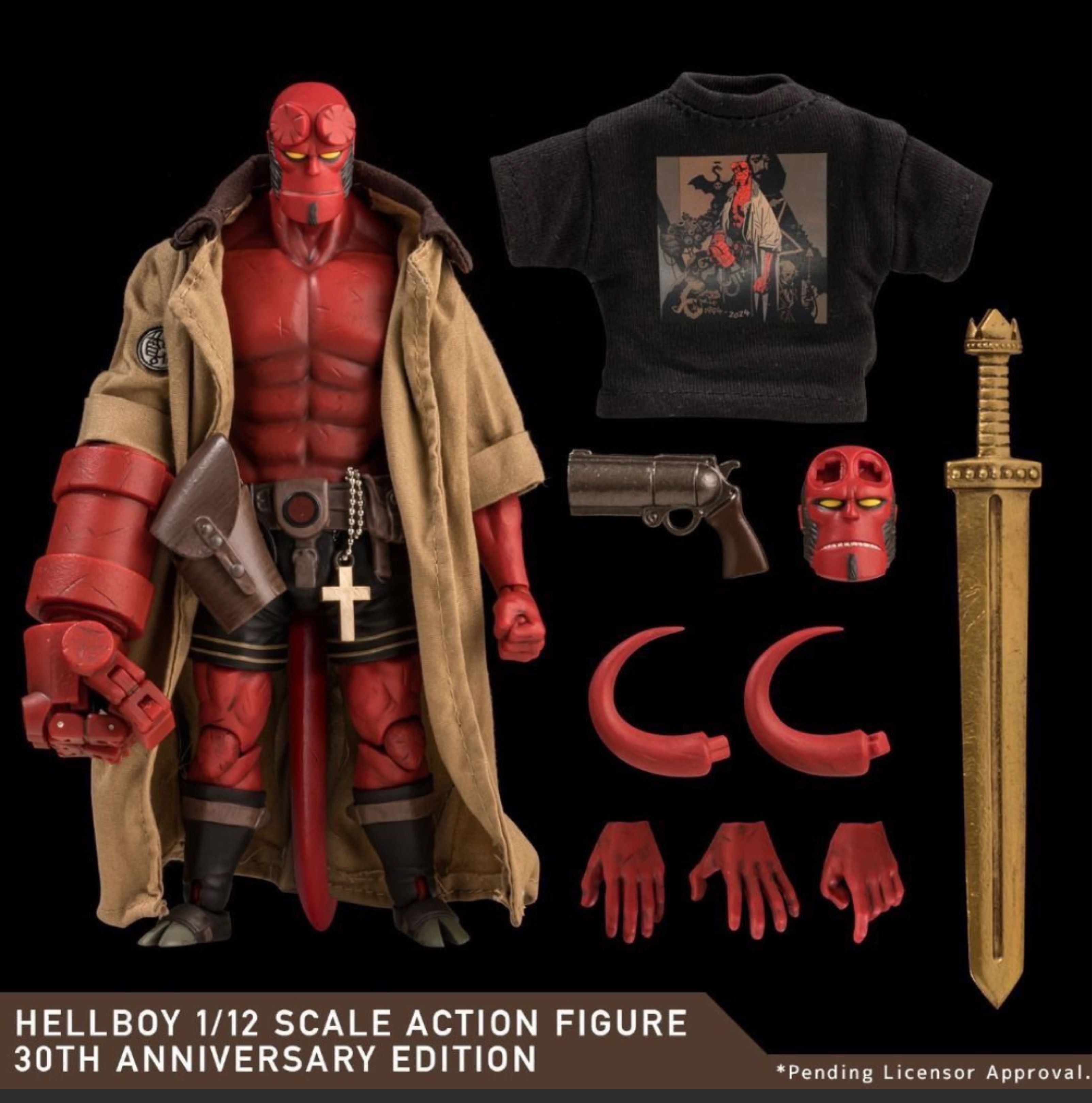 1000toys Hellboy 30th Anniversary Edition, Hobbies & Toys, Toys & Games ...