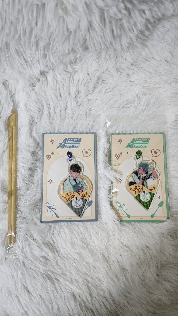 Alien Stage Sweet Dream Cafe Ivan x Till Keychain Set, Hobbies & Toys ...