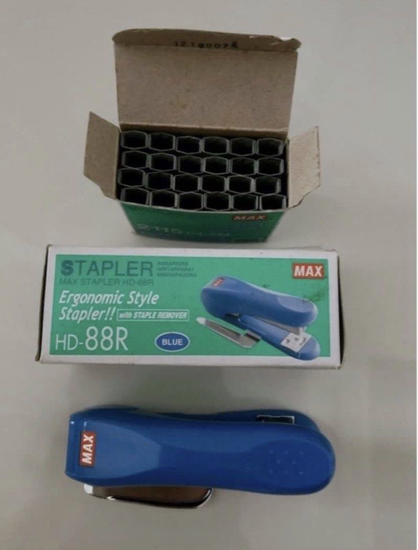 (All) Stapler ergonomic style stapler HD-88R staples 2115, Hobbies ...